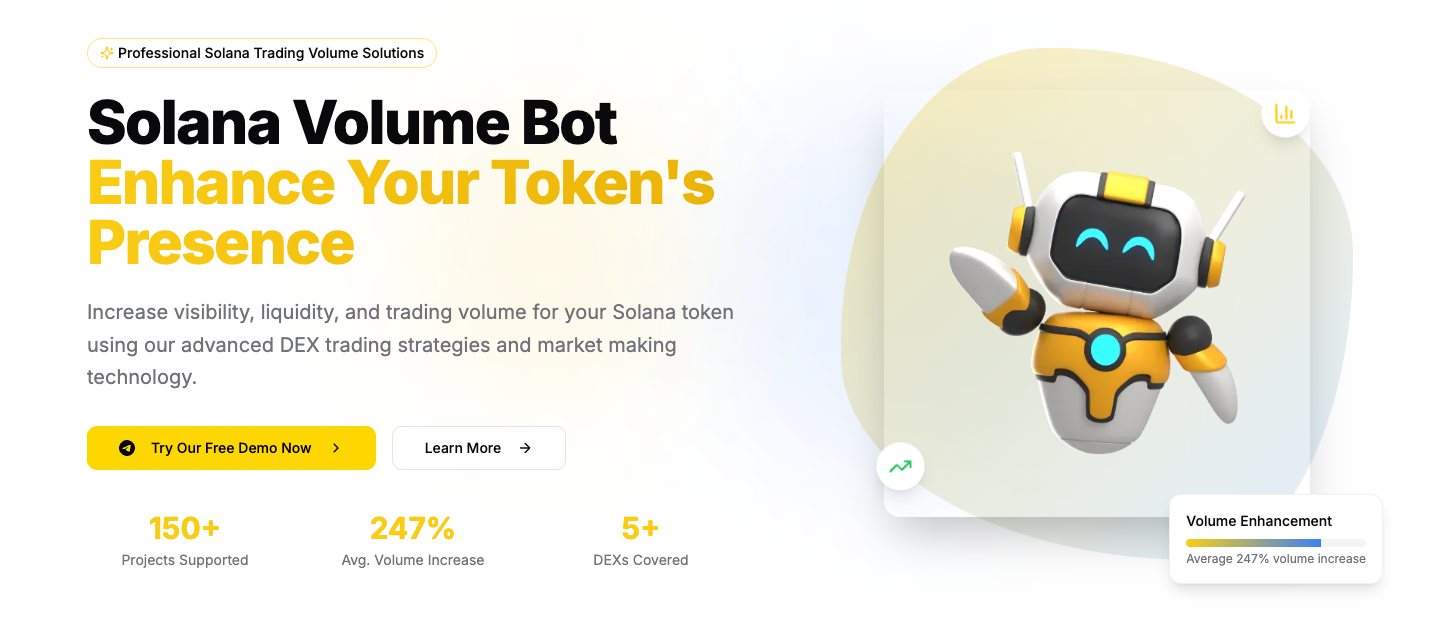 Solana Volume Booster – Professional DEX Trading Solutions
